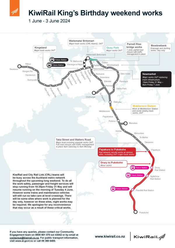 Where we are working | KiwiRail