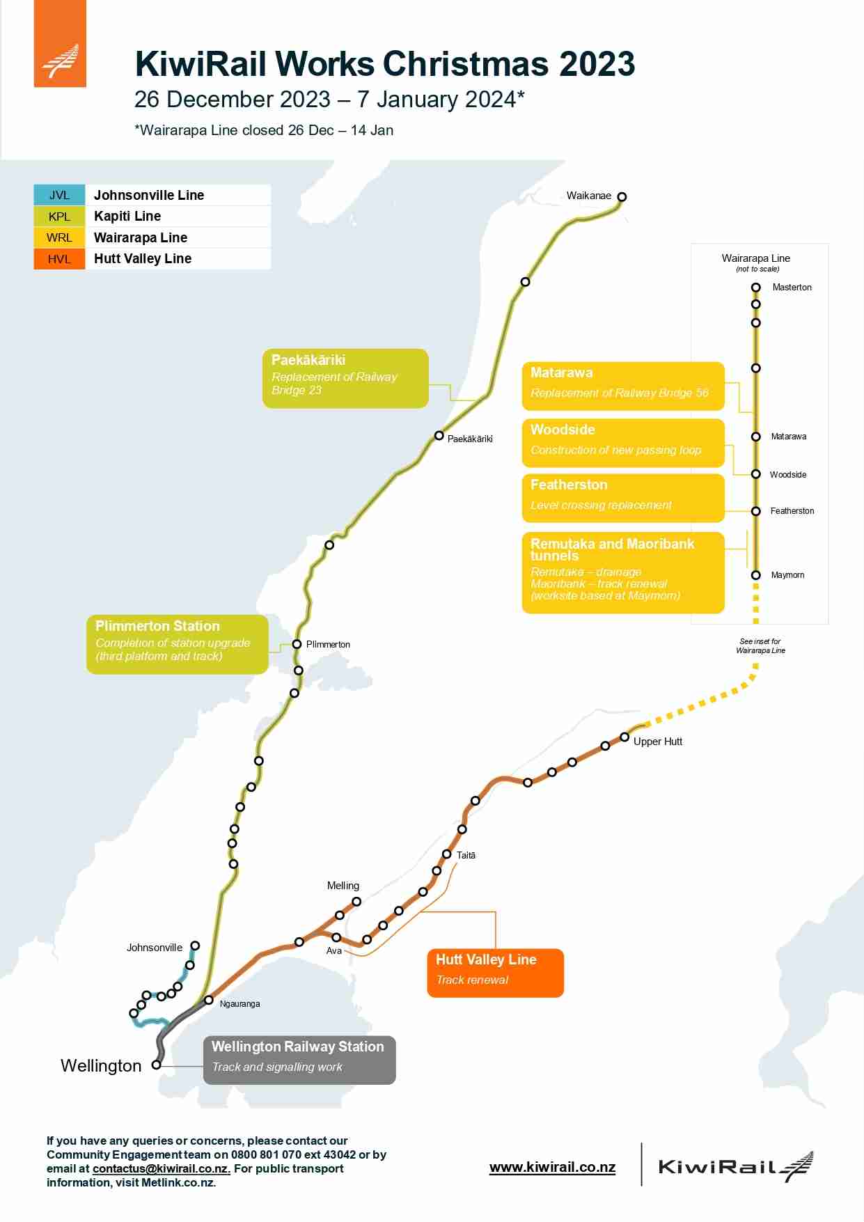 Where we are working | KiwiRail